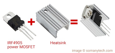IRF4905, Datasheet PDF, Specification, Pinout, Circuits, Alternatives - SM Tech